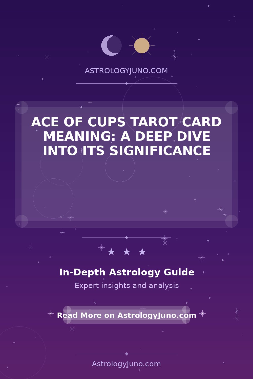 Ace of Cups Tarot Meaning Explained - Astrology Juno