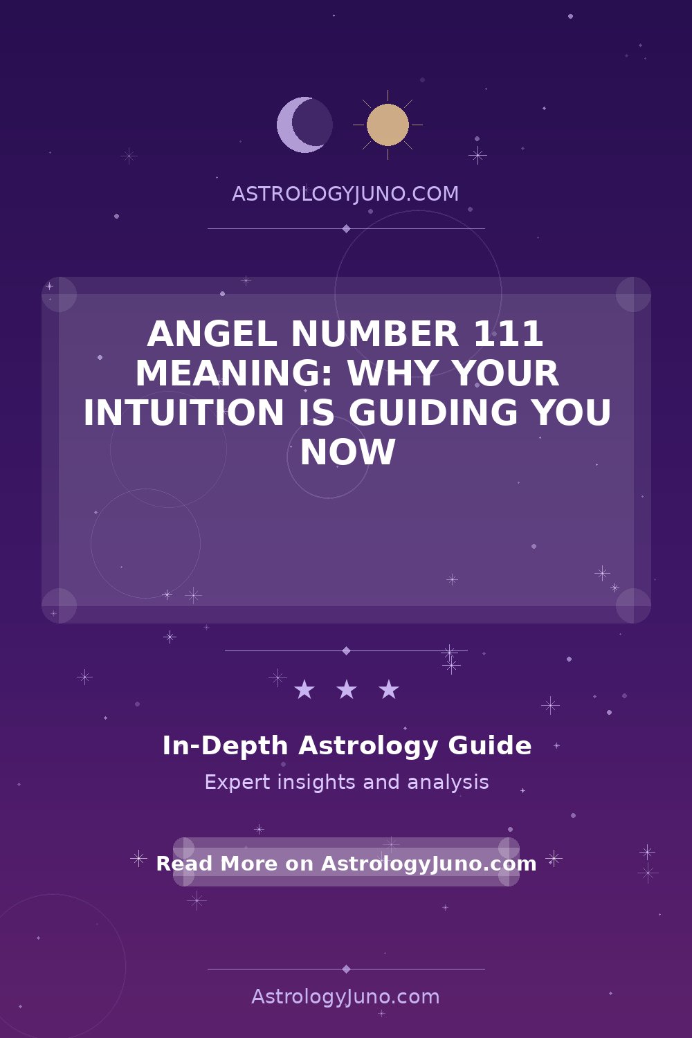 Angel Number 111 Meaning: Why Your Intuition Is Guiding You Now ...