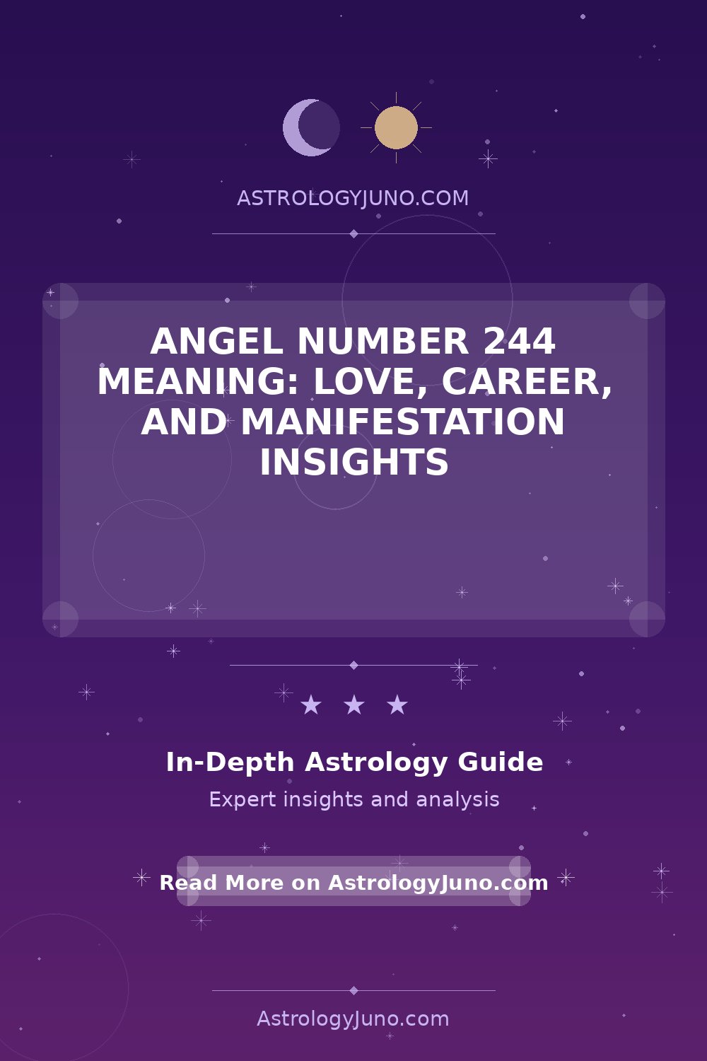 Understanding Angel Number 244: Love and Career Insights - Astrology Juno