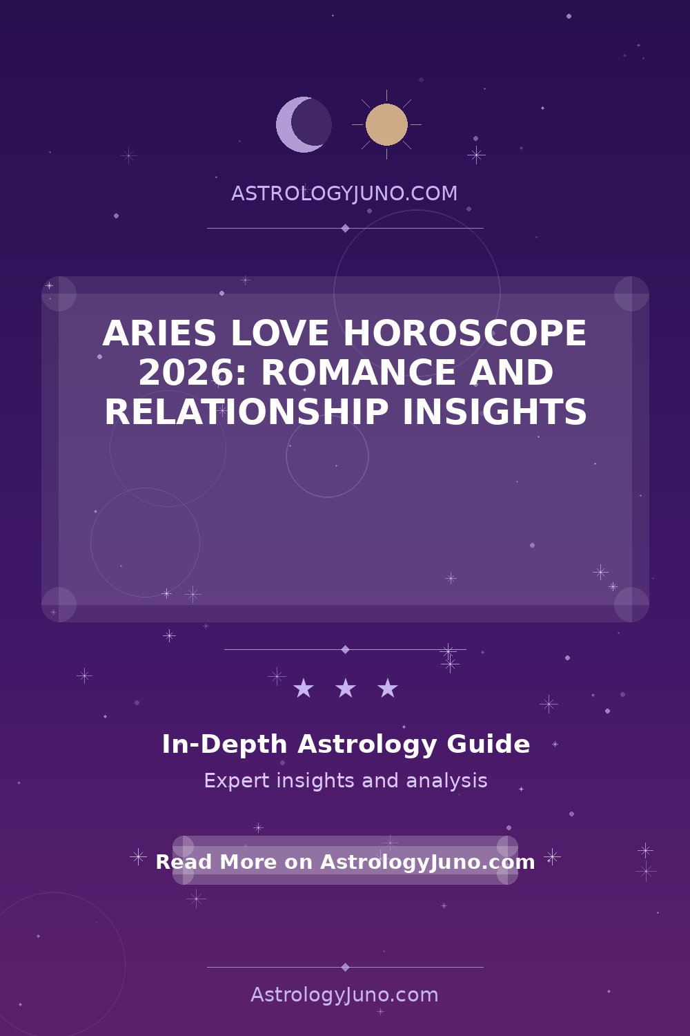 Aries Love Horoscope 2026: Relationship Predictions - Astrology Juno