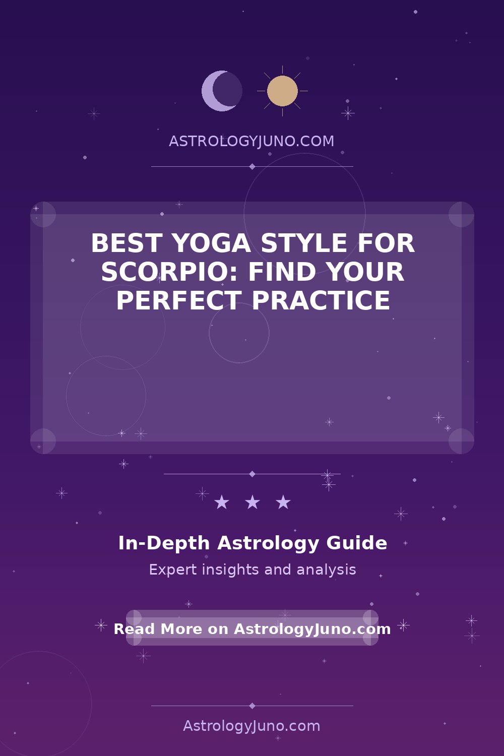 Yoga Styles Perfect for Scorpio Individuals - Astrology Juno