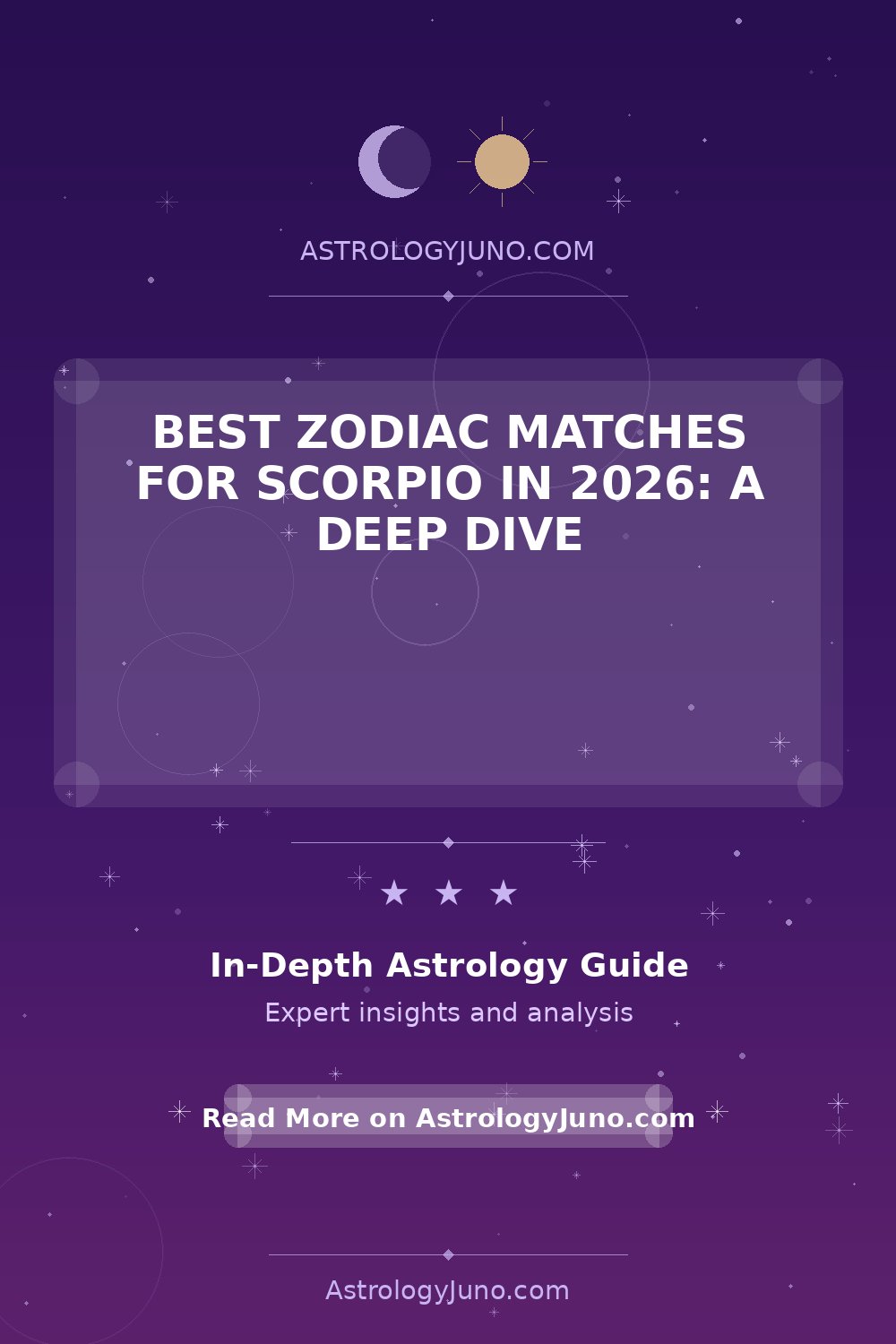 Top Zodiac Matches for Scorpio in 2026 - Astrology Juno
