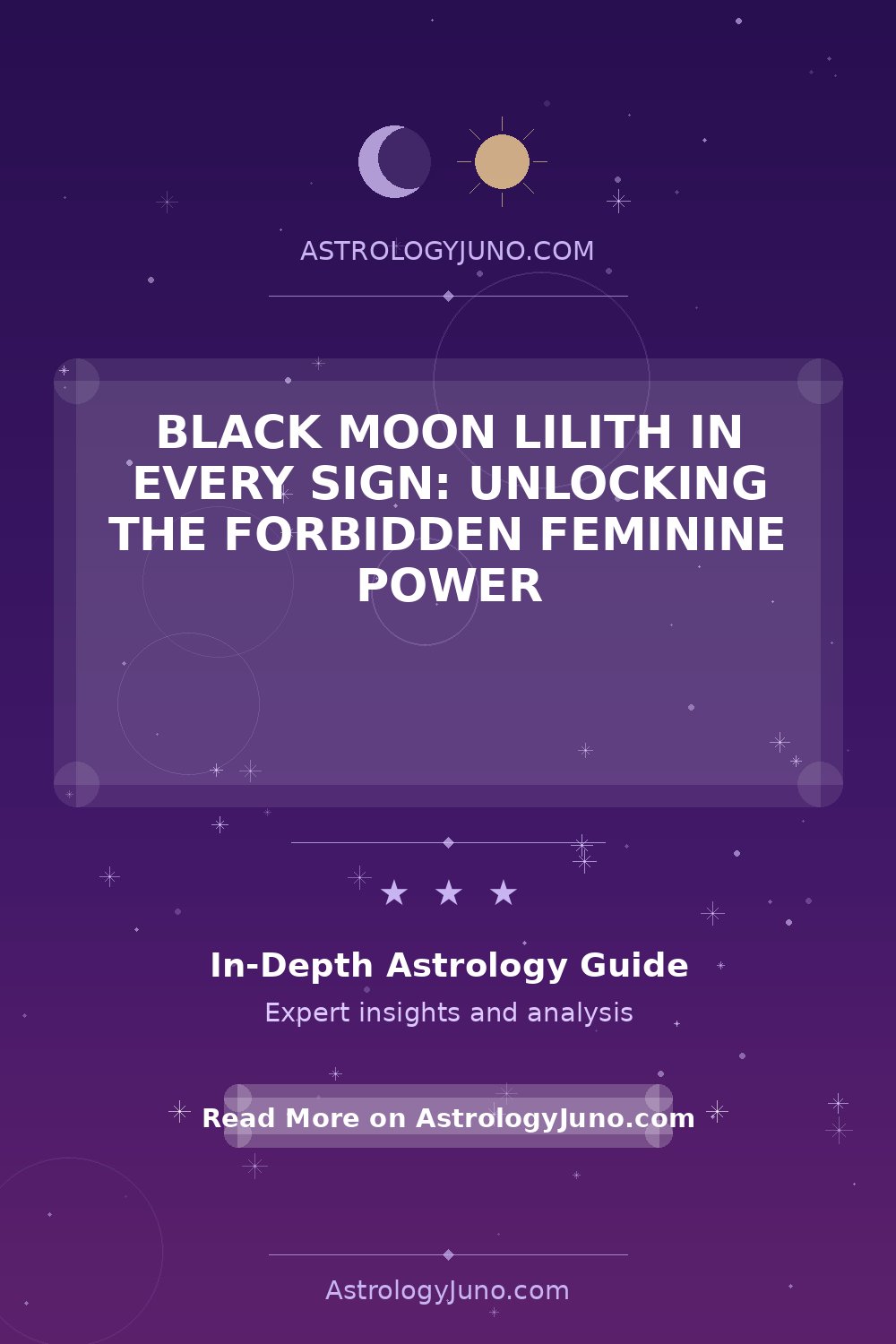 Black Moon Lilith in Every Sign: Unlocking the Forbidden Feminine Power ...