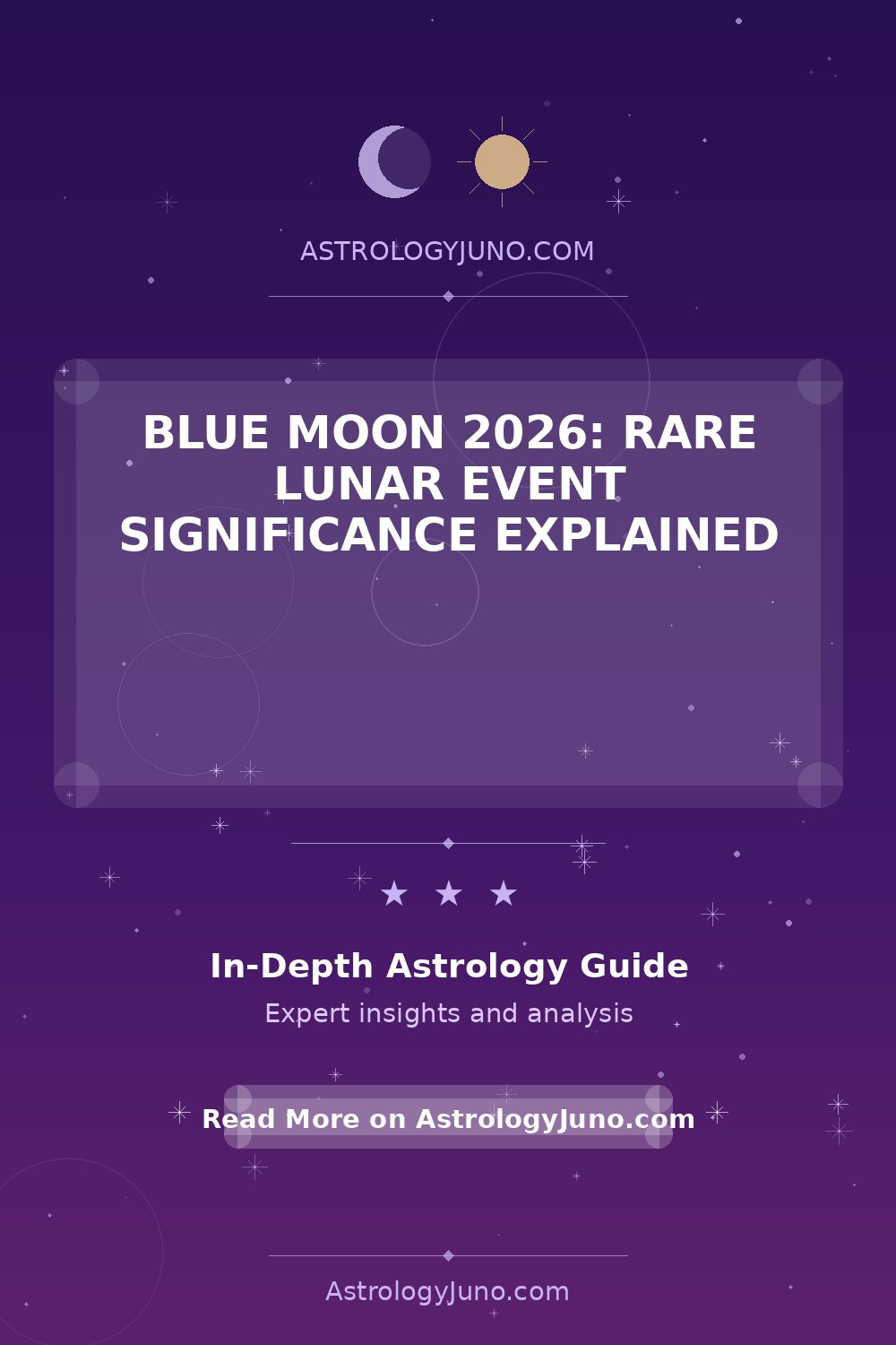 Blue Moon 2026: Significance and Astrology Insights - Astrology Juno