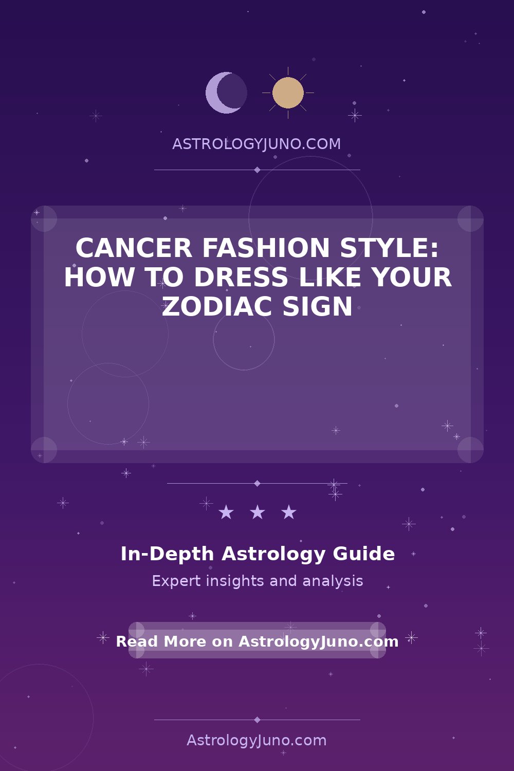 Cancer Fashion Style: How to Dress Like Your Zodiac Sign - Astrology Juno