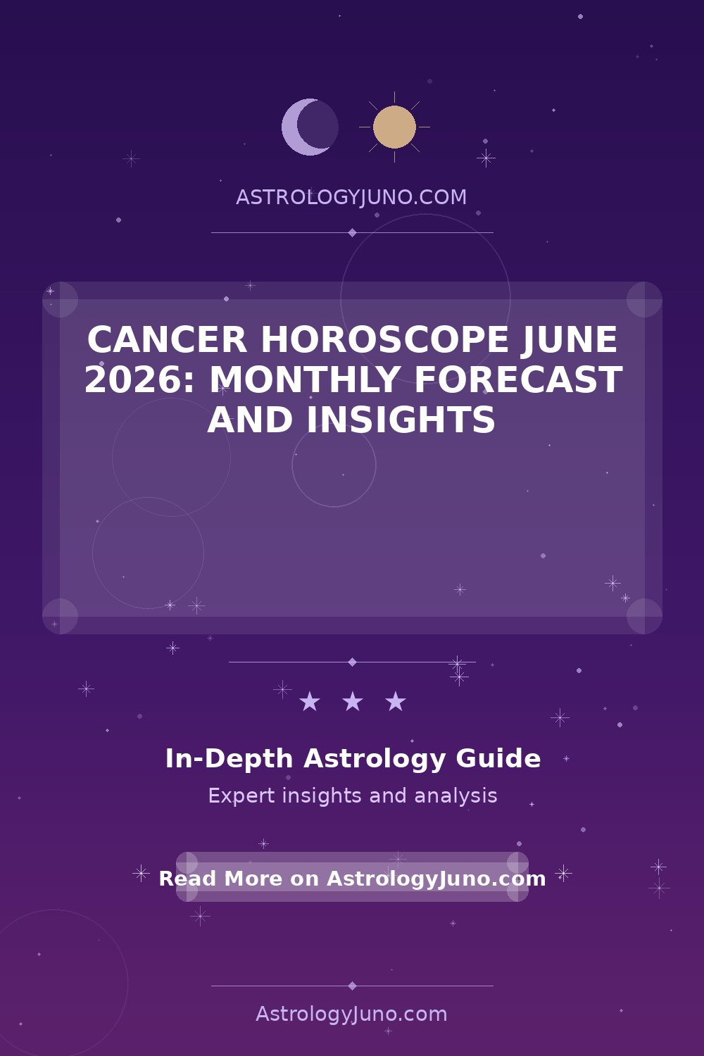 Cancer June 2026 Horoscope: Insights & Forecast - Astrology Juno