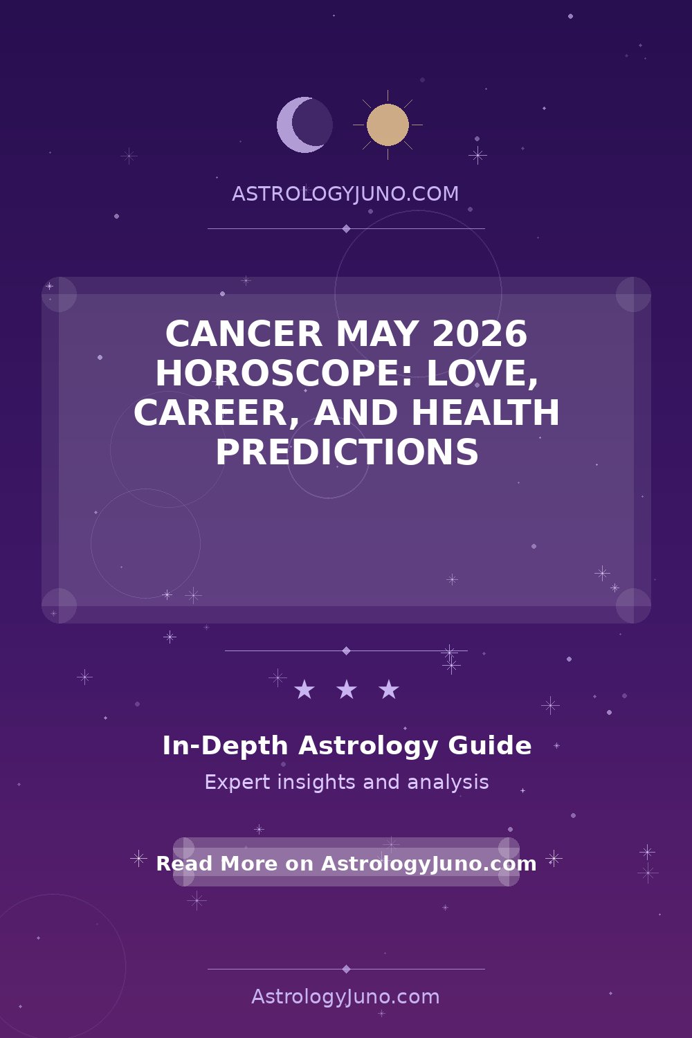 Cancer May 2026 Horoscope: Love, Career, and Health Predictions ...