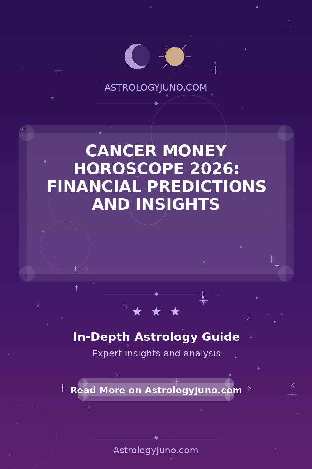 Cancer Money Horoscope 2026: Financial Predictions and Insights ...