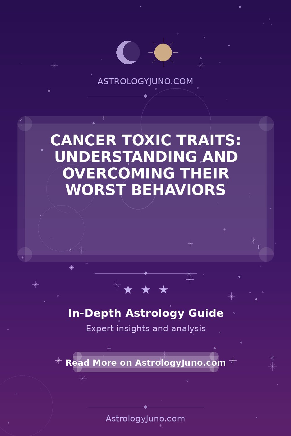 Cancer Toxic Traits: Understanding and Overcoming Their Worst Behaviors ...