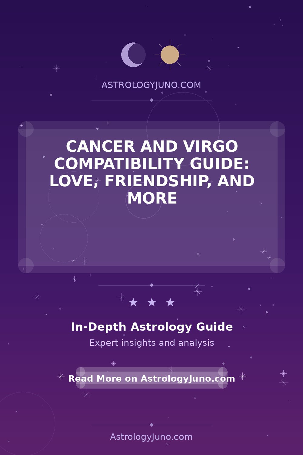 Cancer and Virgo Compatibility: Love & Friendship Insights - Astrology Juno