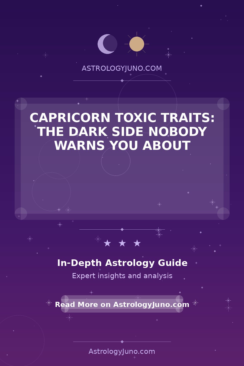 Capricorn Toxic Traits: The Dark Side Nobody Warns You About ...