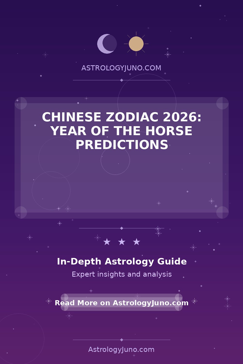 Chinese Zodiac 2026: Year of the Horse Predictions - Astrology Juno