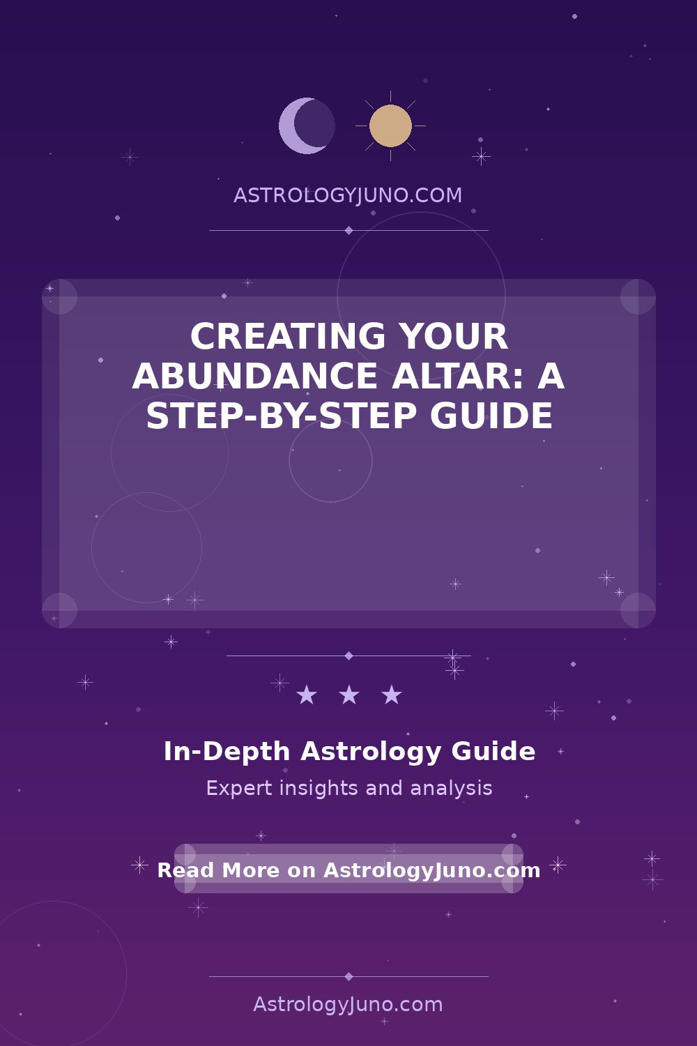 Abundance Altar: Create Your Personal Space for Prosperity - Astrology Juno