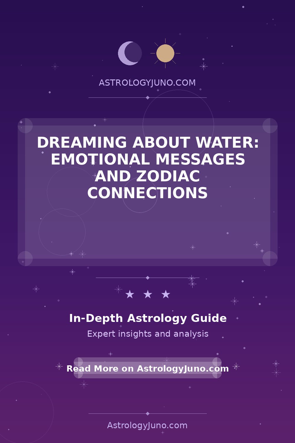 Dreaming About Water: Emotional Messages and Zodiac Connections ...