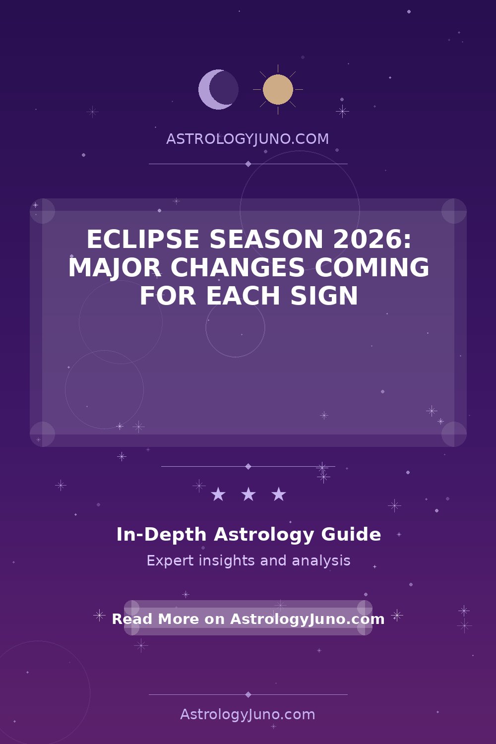 Eclipse Season 2026: Major Changes Coming for Each Sign - Astrology Juno