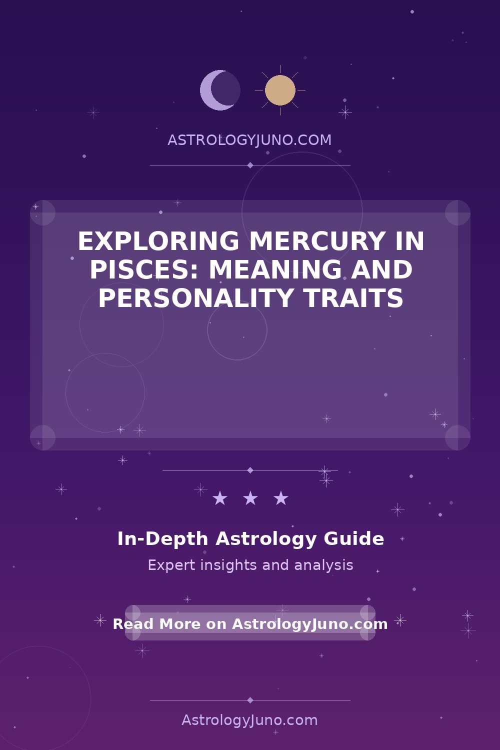 Mercury in Pisces: Traits and Insights - Astrology Juno