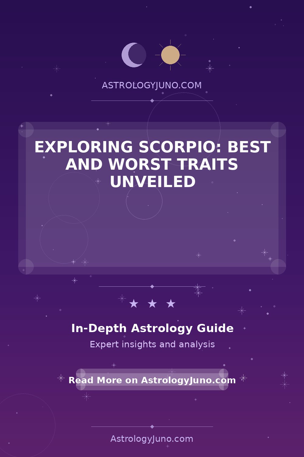 Scorpio Traits: The Good, The Bad, and The Complex - Astrology Juno