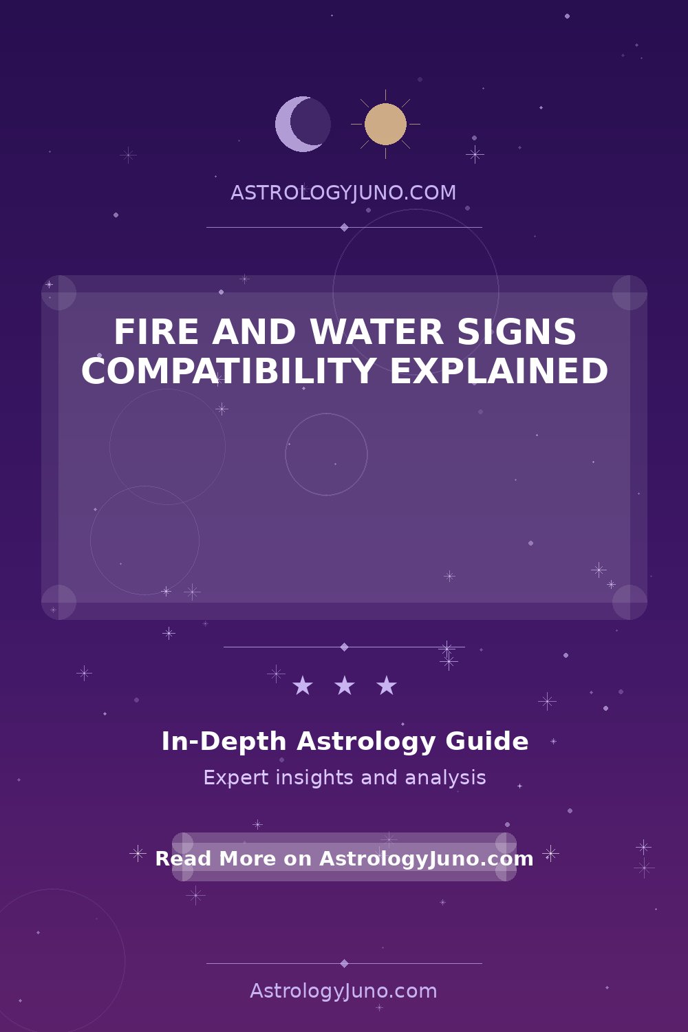 Fire and Water Signs Compatibility in Astrology - Astrology Juno