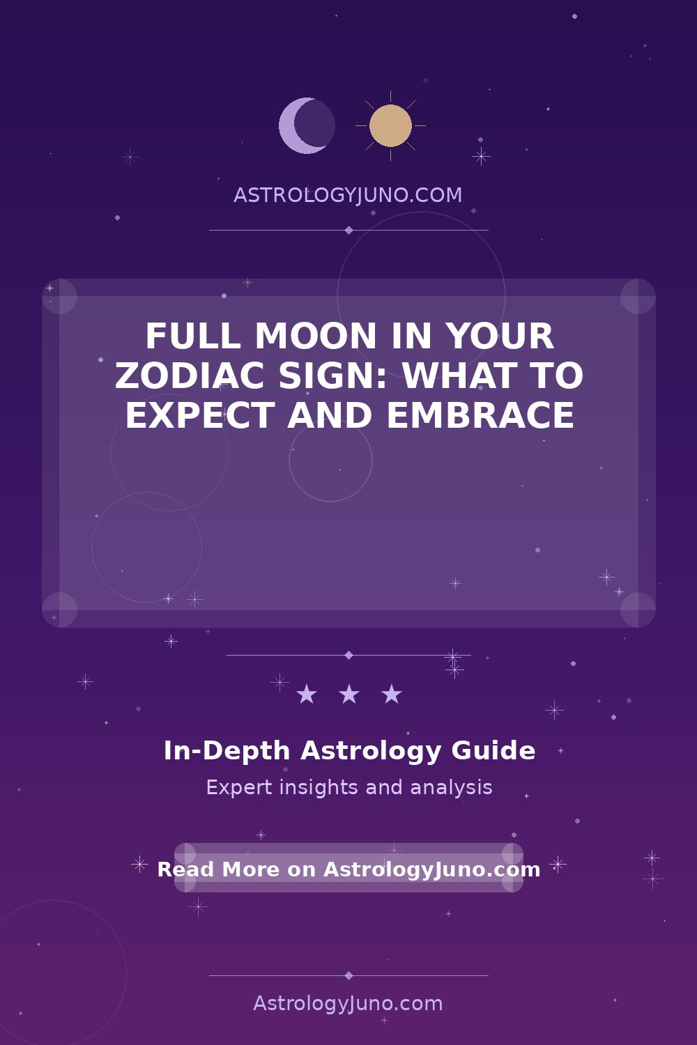 Full Moon in Your Zodiac Sign: Insights and Guidance - Astrology Juno