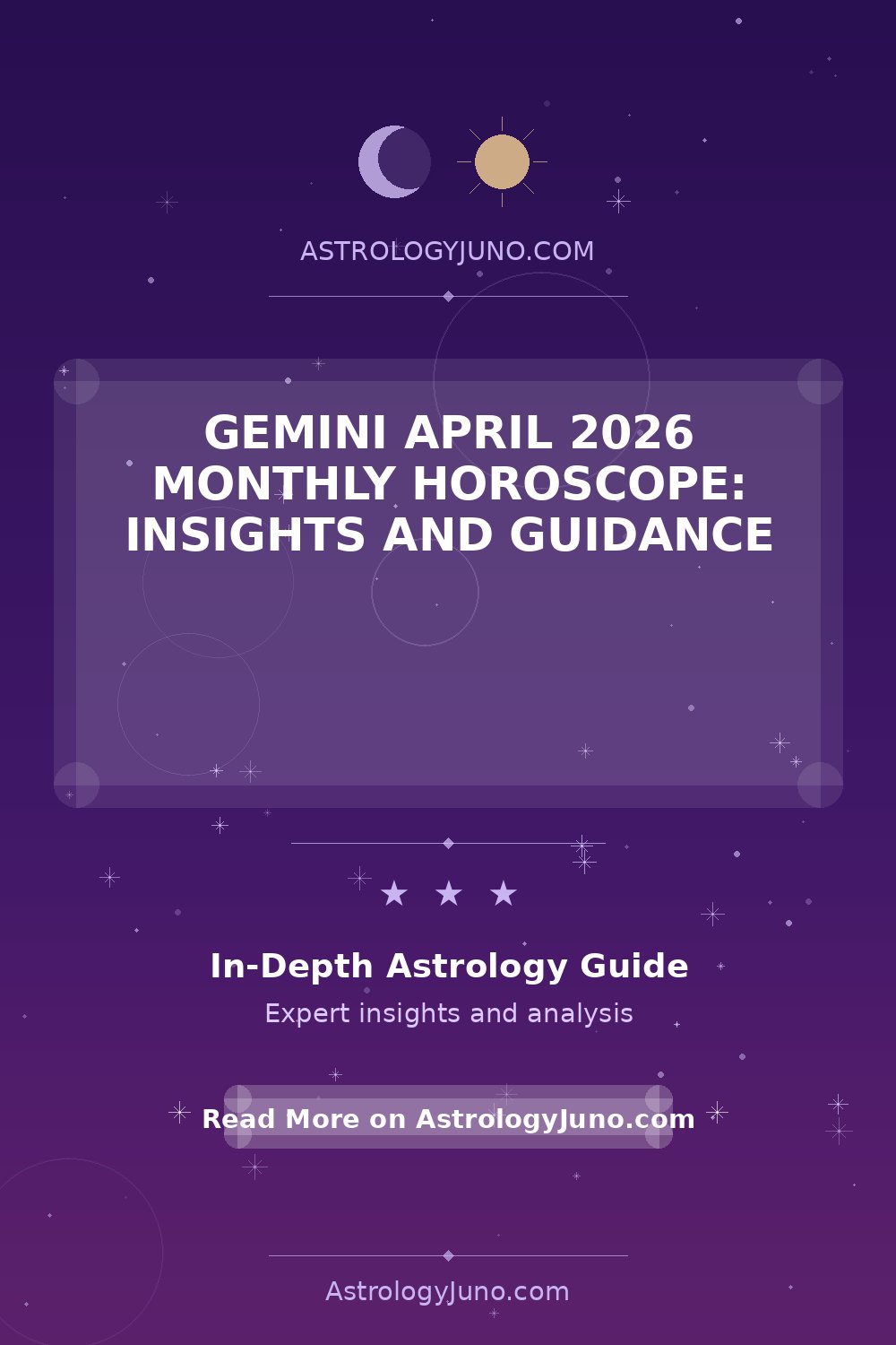 April 2026 Gemini Horoscope: Your Monthly Insights - Astrology Juno