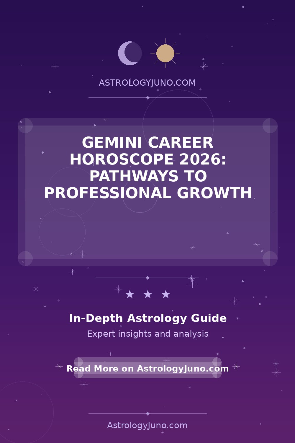 Gemini Career Forecast 2026: Growth & Opportunities - Astrology Juno