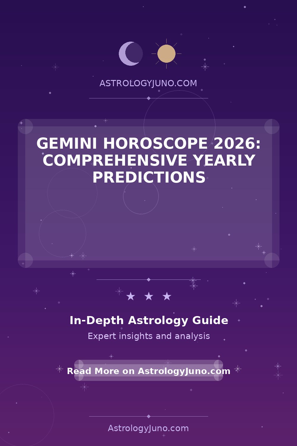 Gemini 2026 Horoscope Predictions: A Comprehensive Guide - Astrology Juno