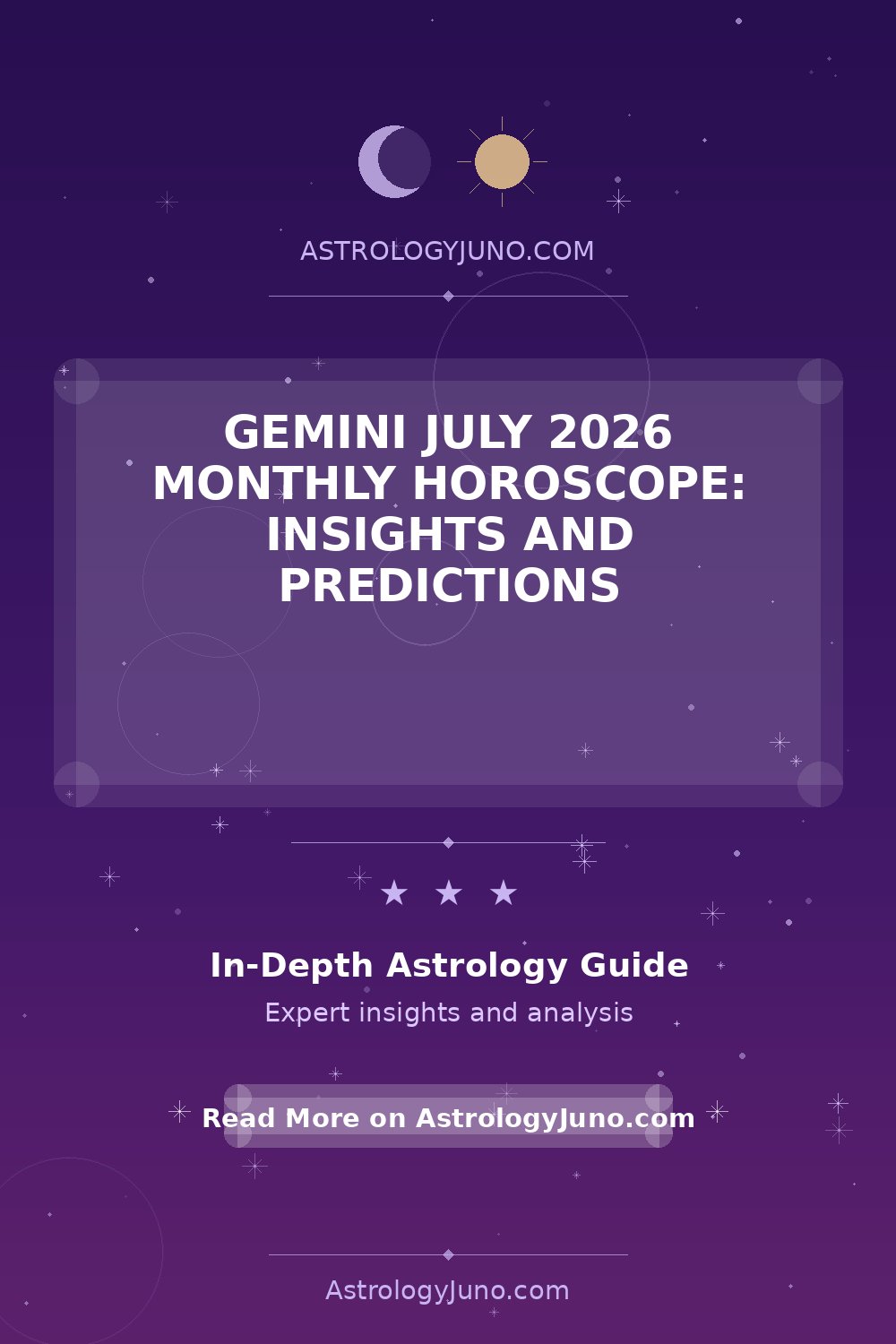 July 2026 Horoscope for Gemini: Key Insights - Astrology Juno