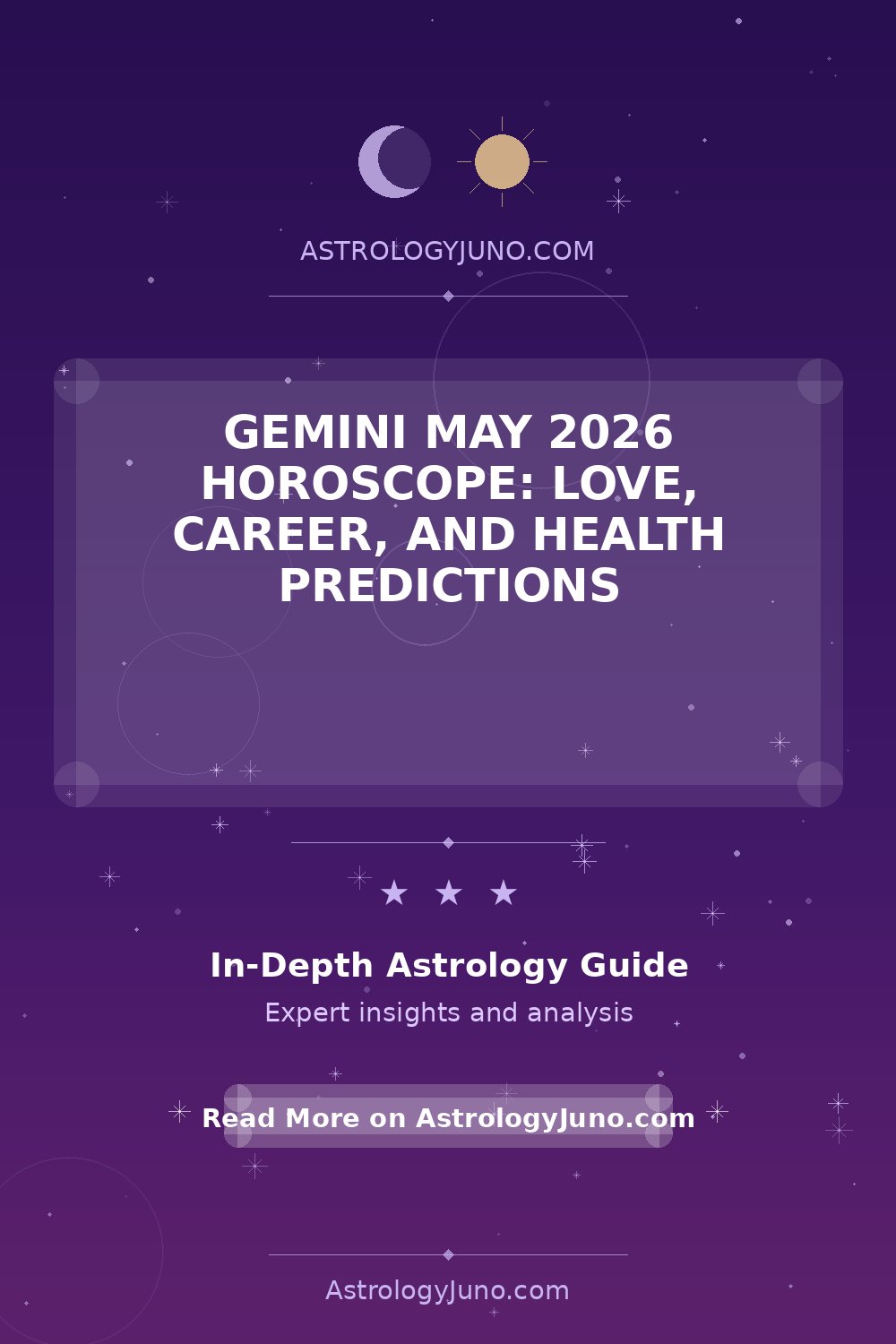 Gemini May 2026 Horoscope: Love, Career, and Health Predictions ...
