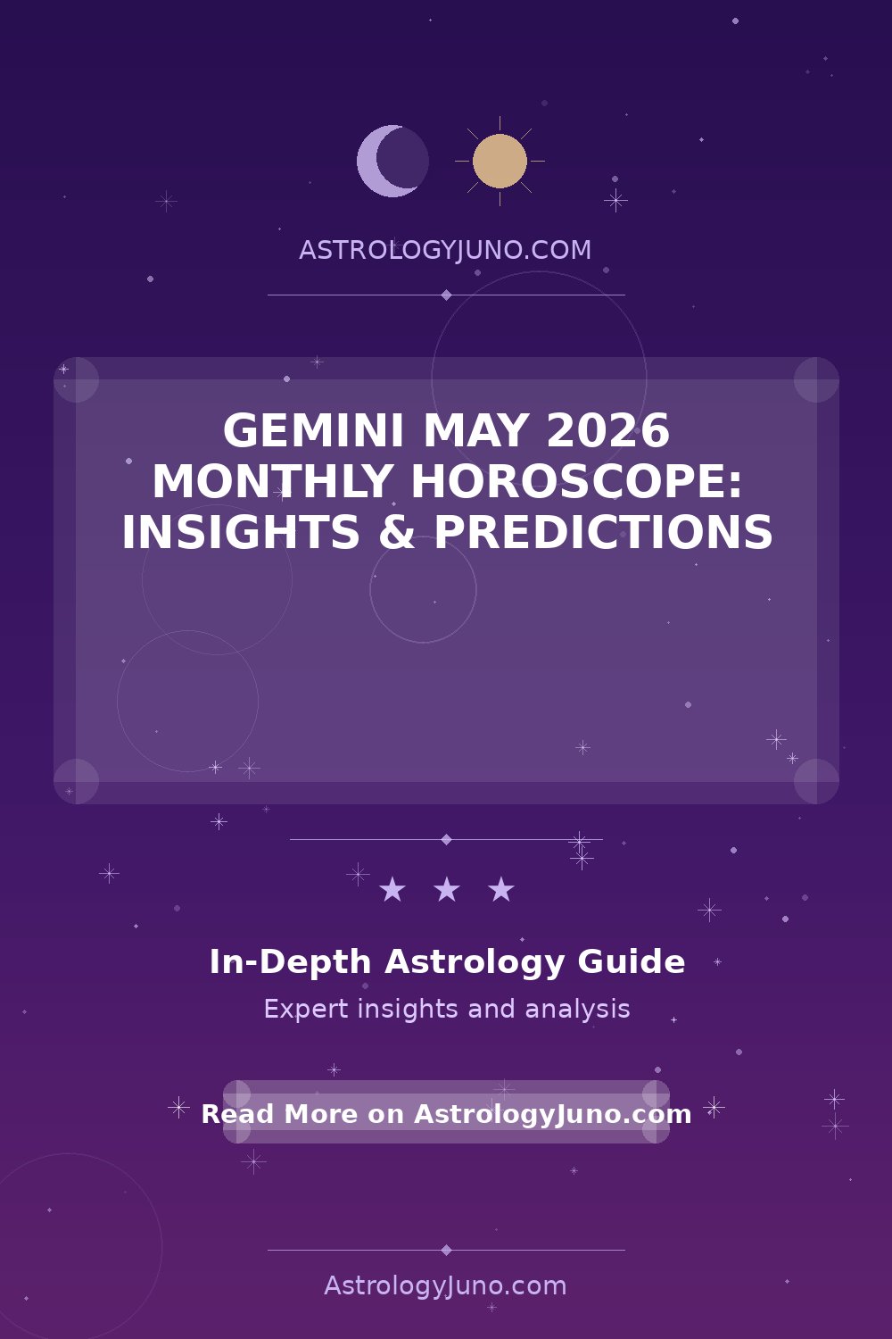 Gemini May 2026 Horoscope: Love, Career, & Insights - Astrology Juno