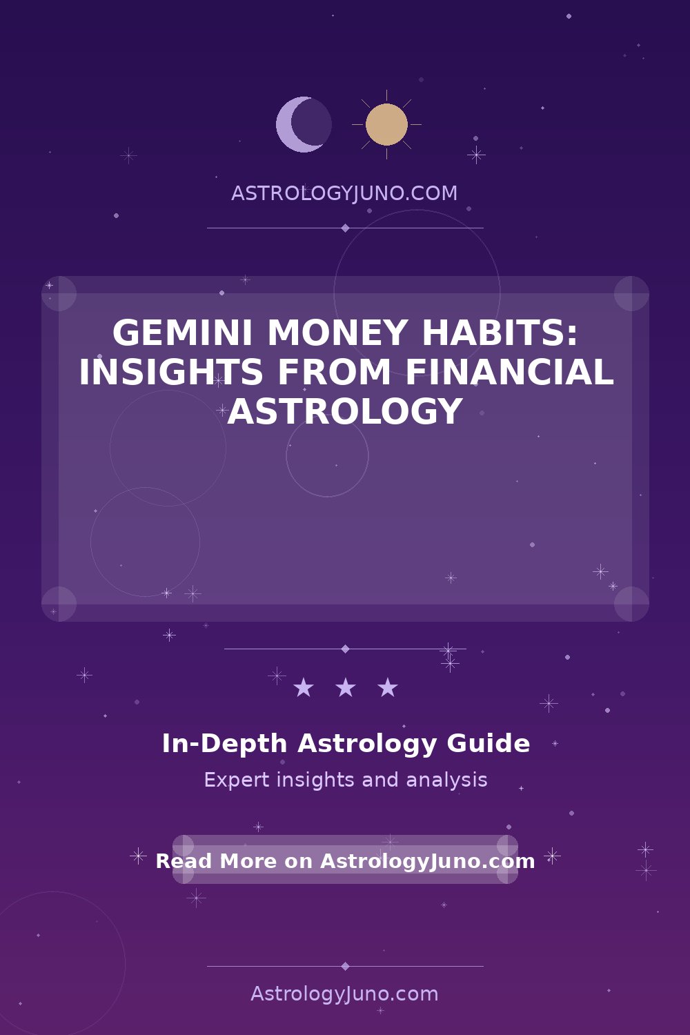 Gemini Money Habits and Financial Astrology Insights - Astrology Juno