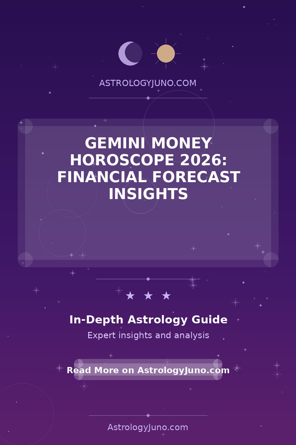 Gemini Financial Horoscope 2026: Insights & Predictions - Astrology Juno