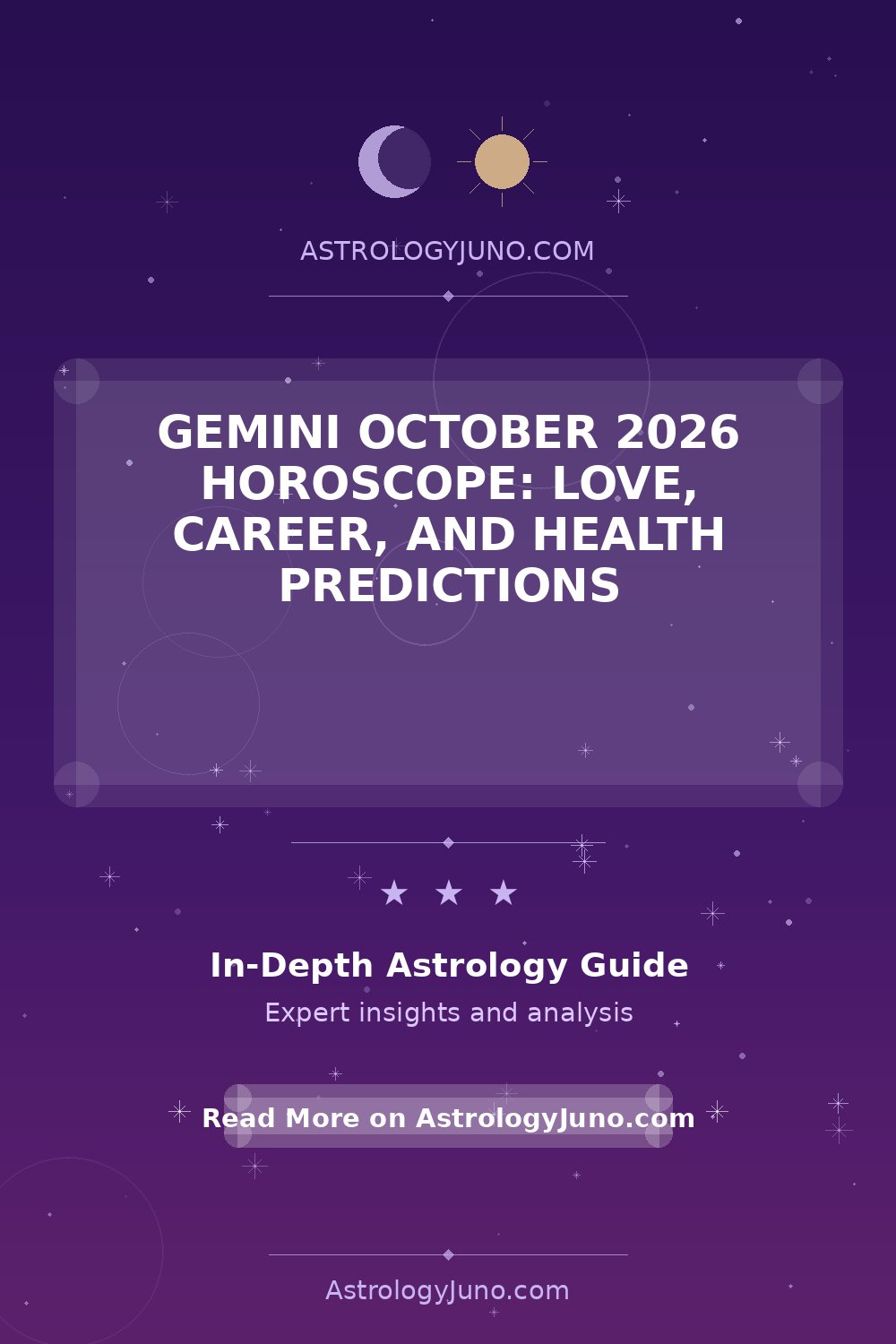 Gemini October 2026 Horoscope: Love, Career, and Health Predictions ...