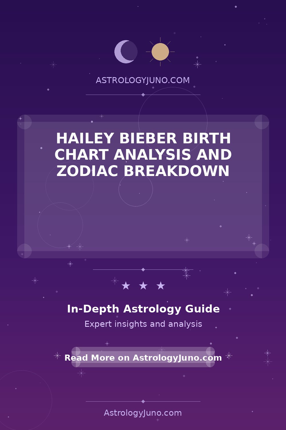 Hailey Bieber's Birth Chart and Zodiac Insights - Astrology Juno