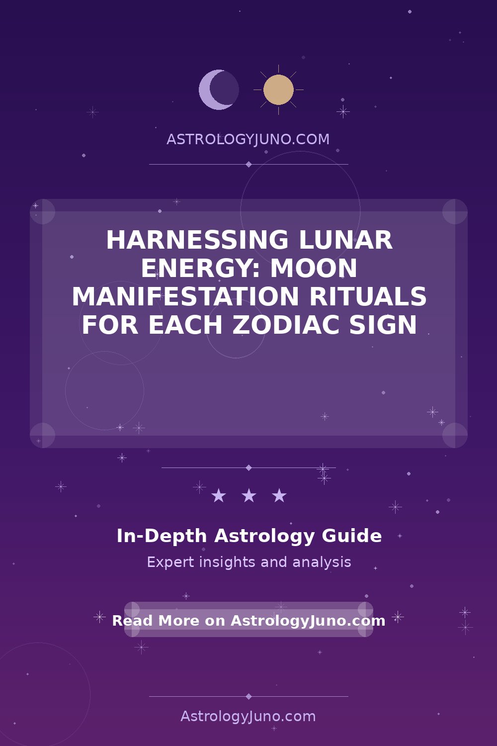 Harnessing Lunar Energy: Moon Manifestation Rituals for Each Zodiac ...