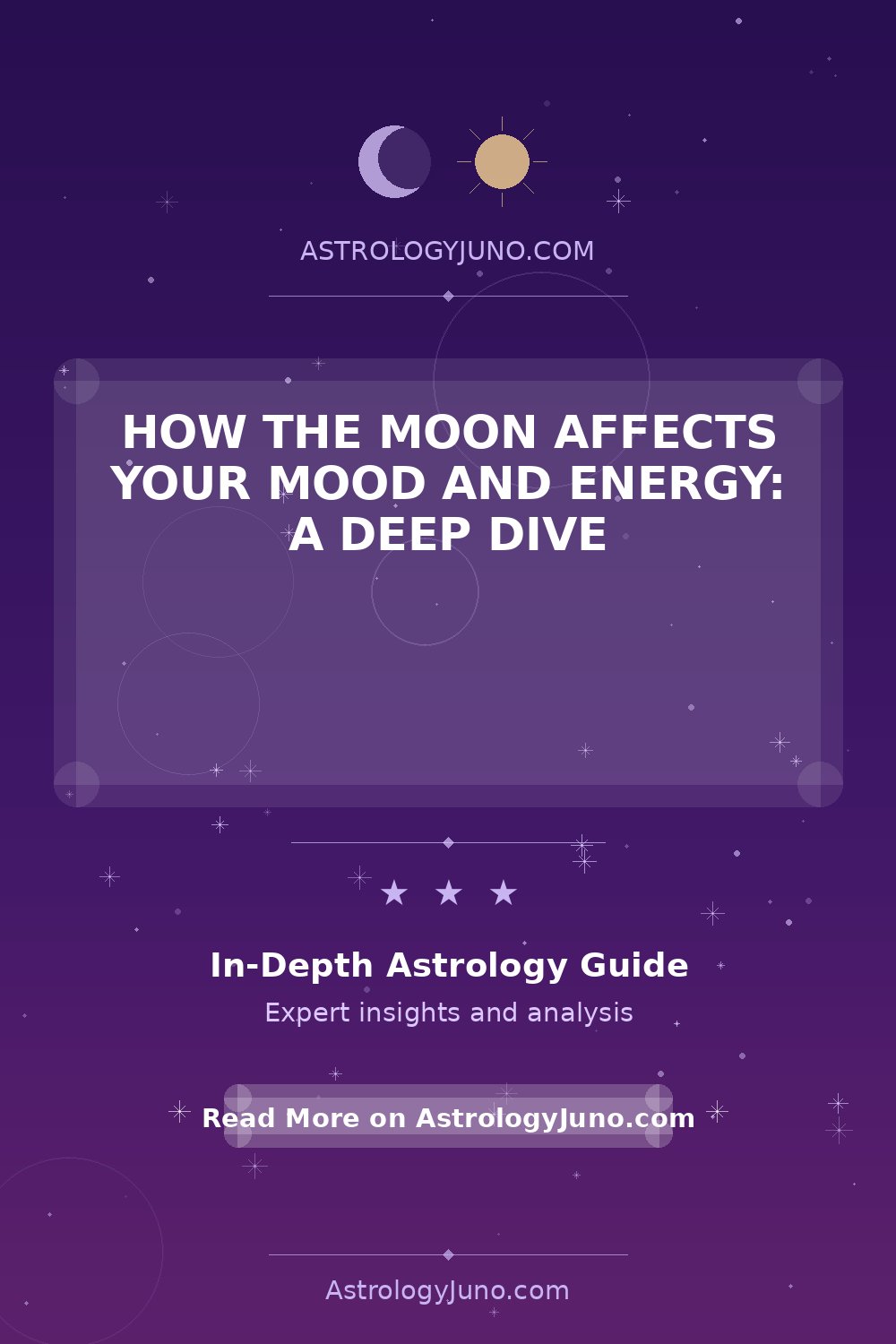 Moon Influence on Mood and Energy Explained - Astrology Juno