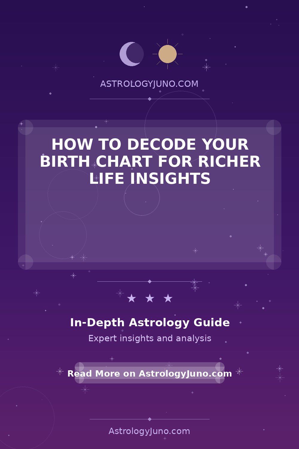 Decode Your Birth Chart for Life Insights - Astrology Juno
