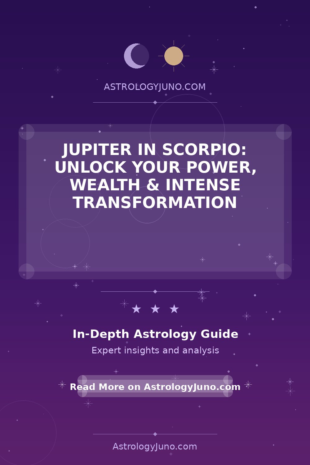 Jupiter in Scorpio: Unlock Your Power, Wealth & Intense Transformation ...
