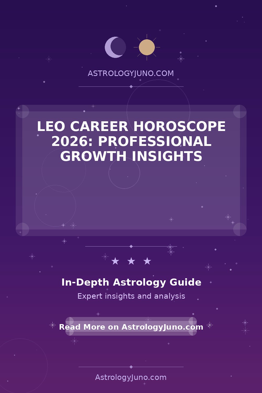 Leo Career Horoscope 2026: Growth and Opportunities - Astrology Juno