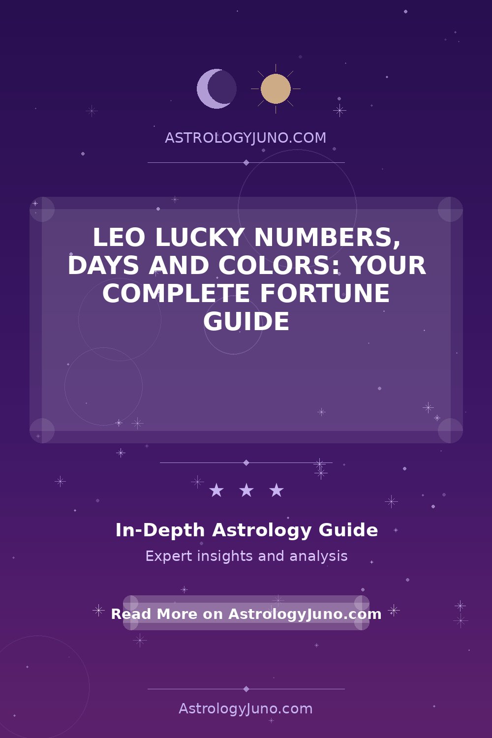 Leo Lucky Numbers, Days and Colors: Your Complete Fortune Guide ...