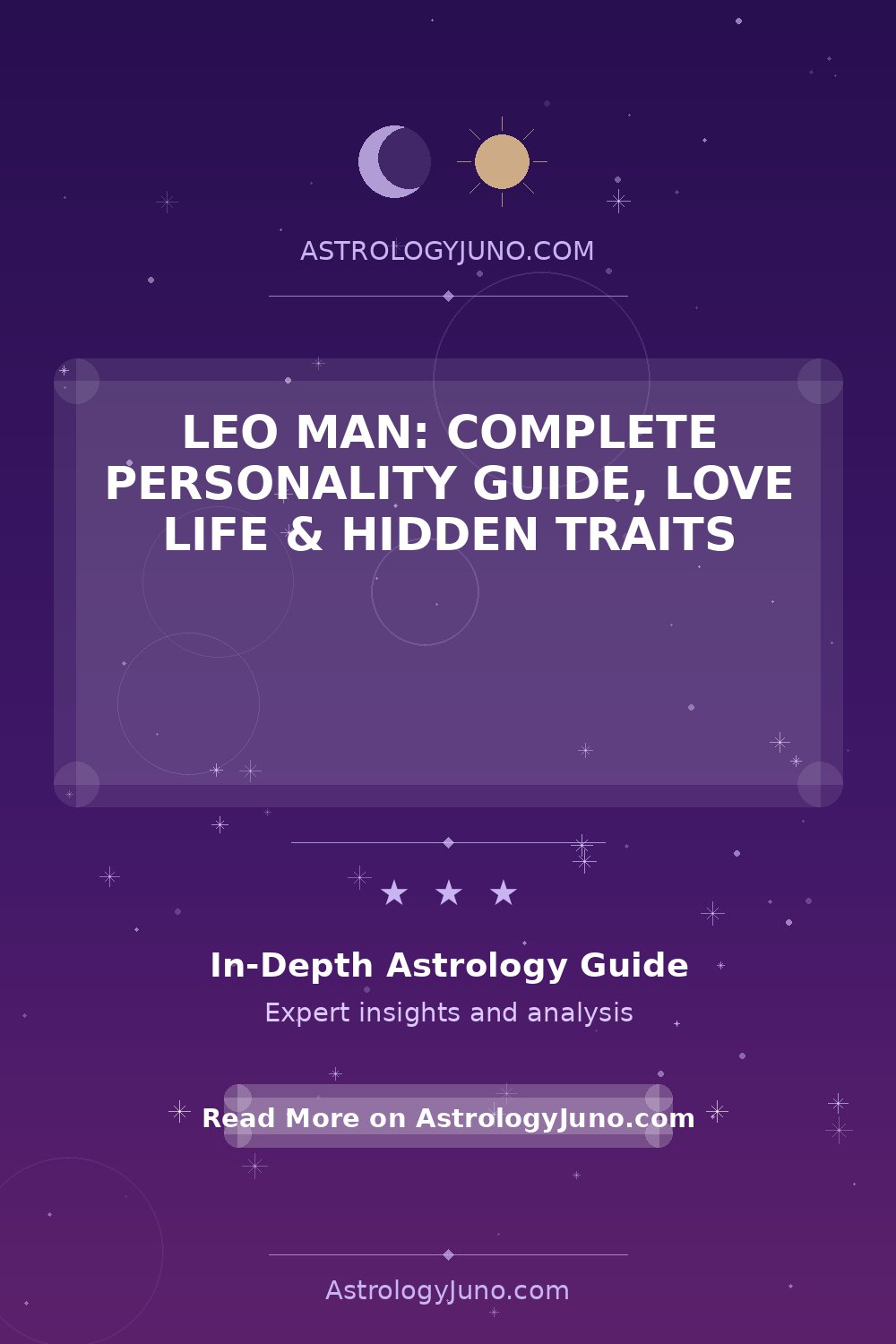 Leo Man: Complete Personality Guide, Love Life & Hidden Traits ...