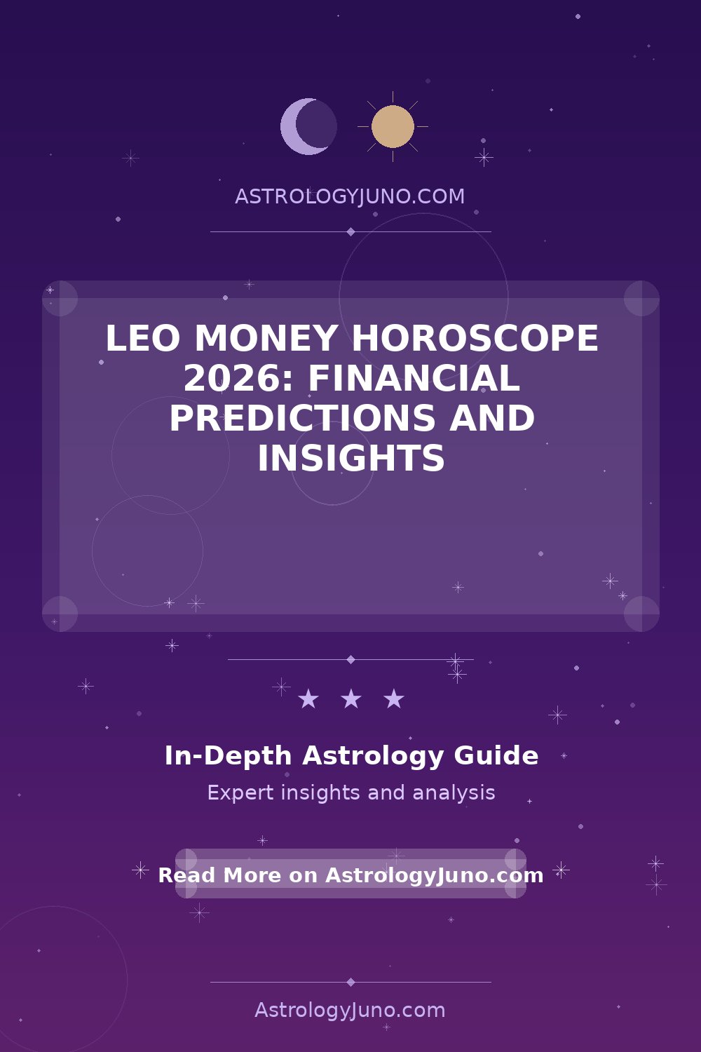 Leo Money Horoscope 2026: Financial Predictions and Insights ...