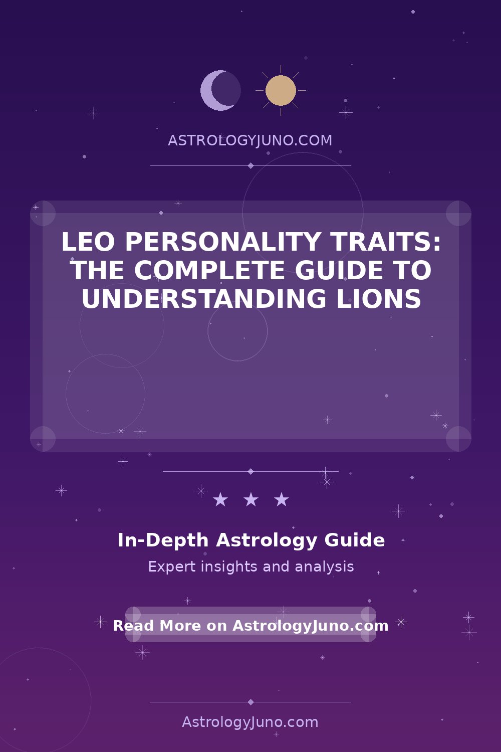 Comprehensive Guide to Leo Personality Traits - Astrology Juno
