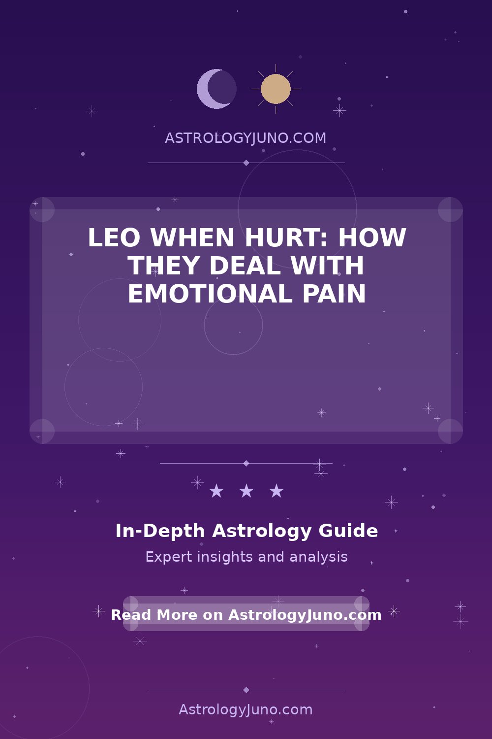 Leo When Hurt: How They Deal With Emotional Pain - Astrology Juno