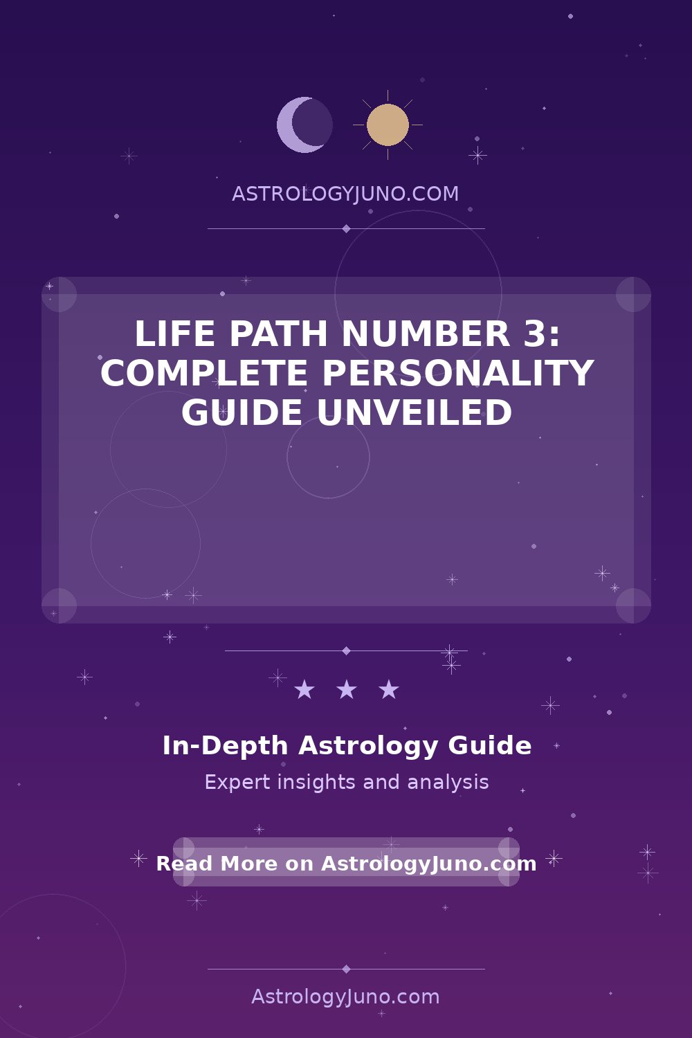 Life Path Number 3: Personality Insights & Traits - Astrology Juno