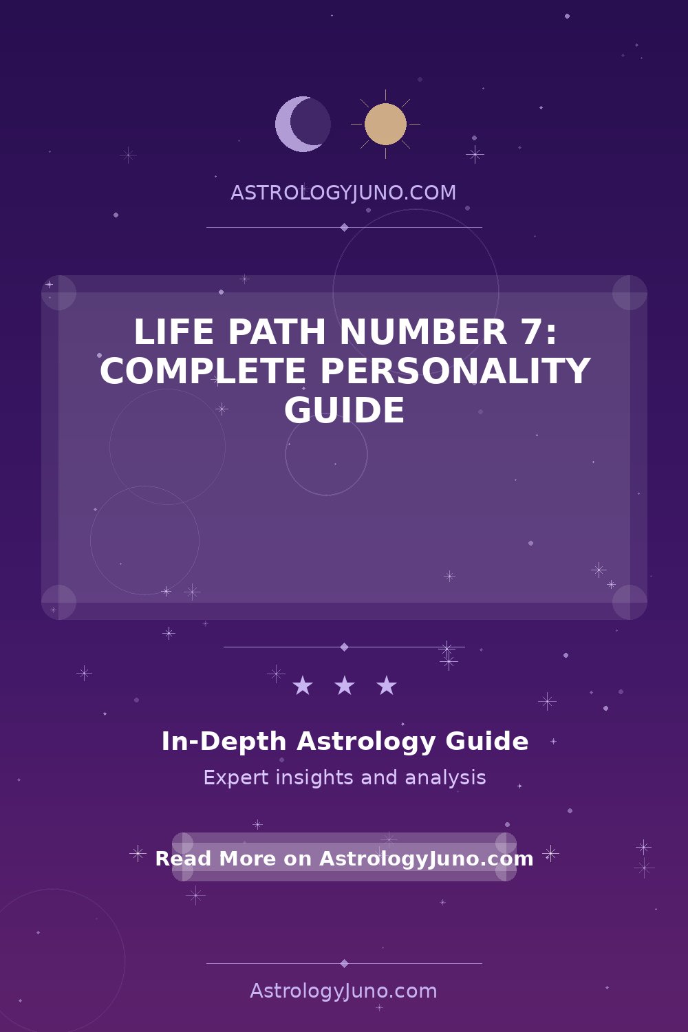 Life Path Number 7 Personality Traits and Insights - Astrology Juno