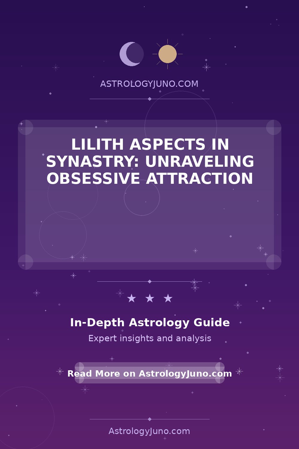 Lilith Aspects in Synastry Explained - Astrology Juno