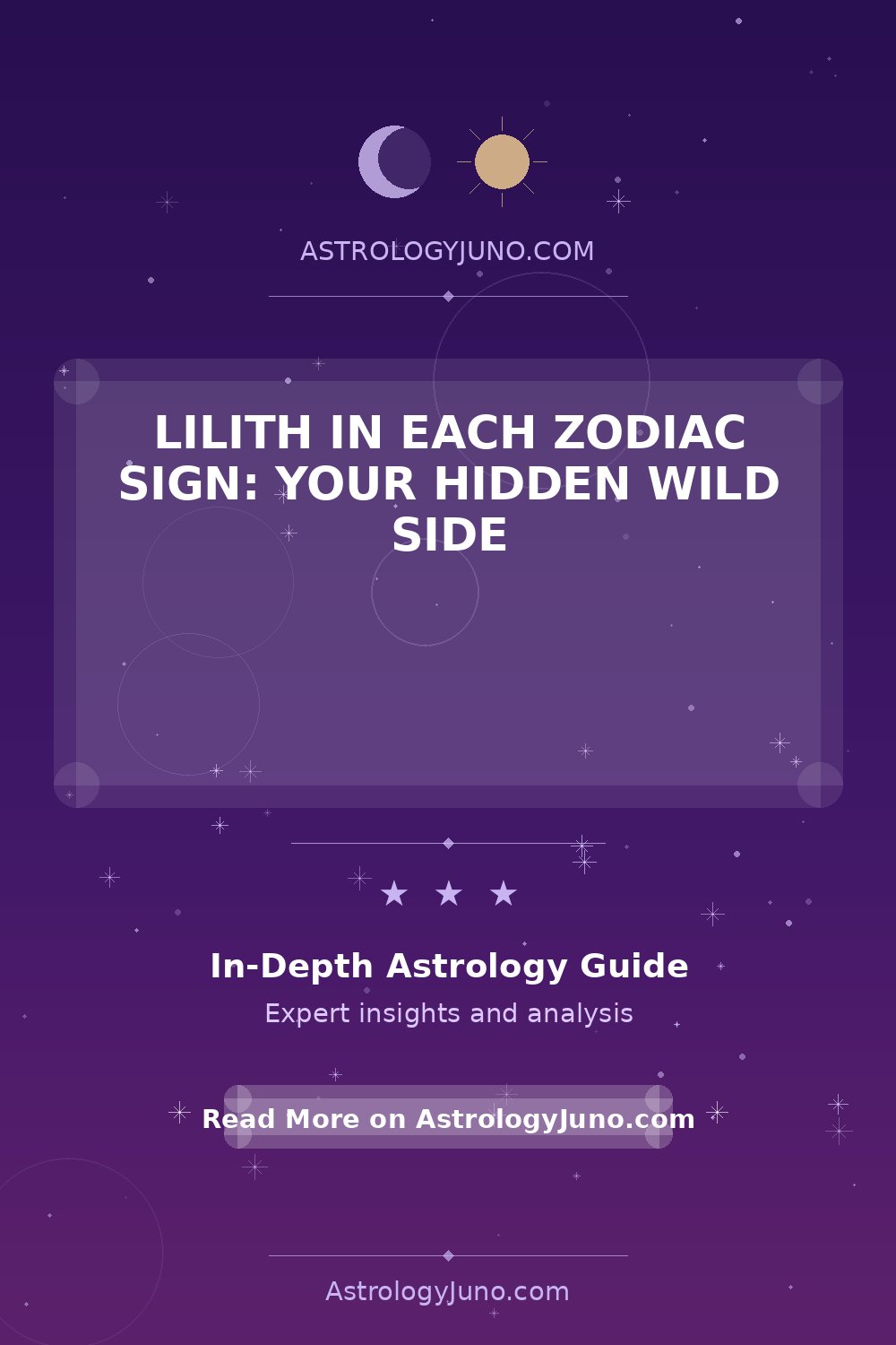 Lilith in Each Zodiac Sign: Your Hidden Wild Side - Astrology Juno