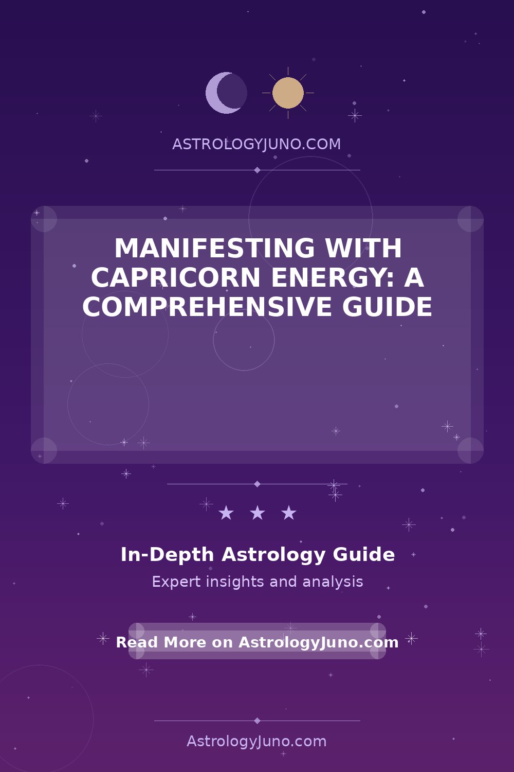Manifesting with Capricorn Energy: How to Succeed - Astrology Juno