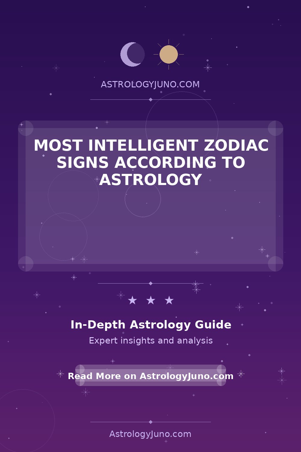 Intelligent Zodiac Signs Ranked by Astrology - Astrology Juno