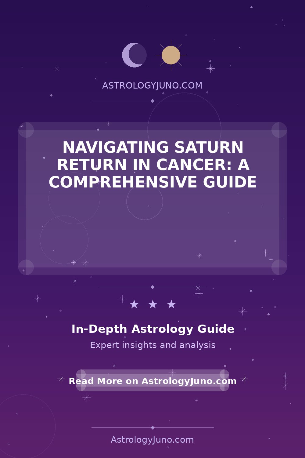 Understanding Saturn Return in Cancer - Astrology Juno